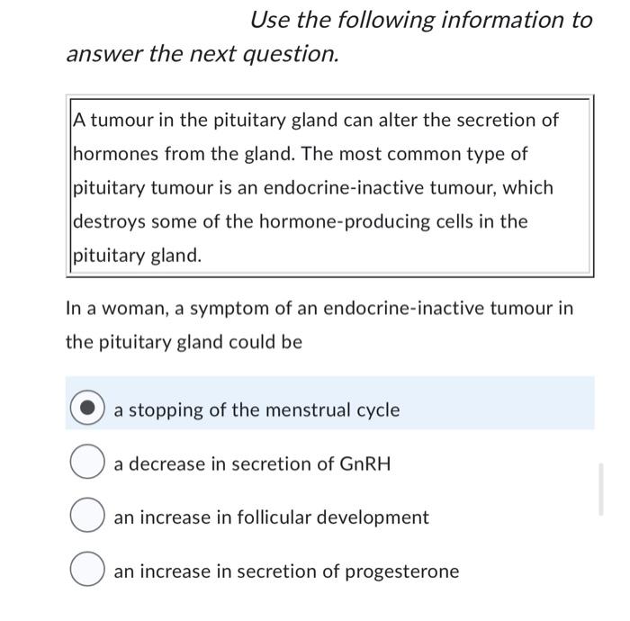 Solved The following graph shows estrogen and progesterone | Chegg.com