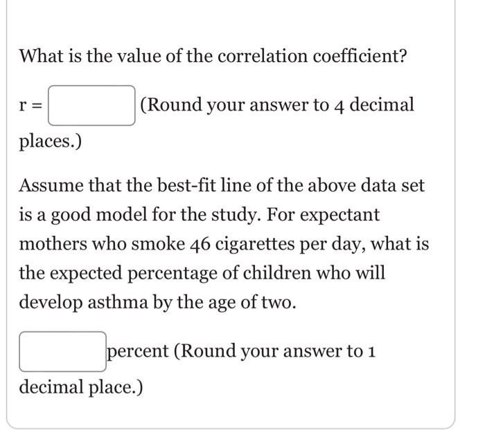 Solved Question 13What is the value of the correlation | Chegg.com