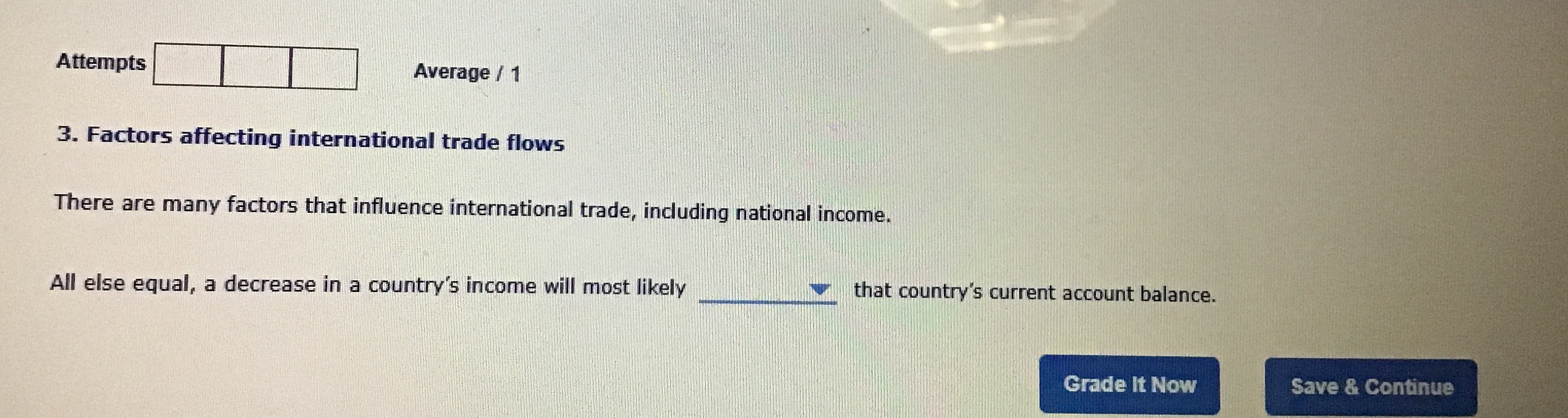 Solved Attempts ﻿Average / 13. ﻿Factors affecting | Chegg.com
