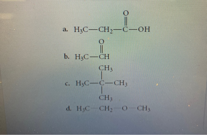 Solved classify each of the following as a hydrocarbon or a | Chegg.com