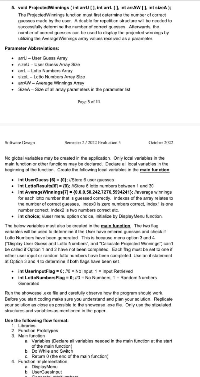 Solved A structured C program is required to generate an | Chegg.com