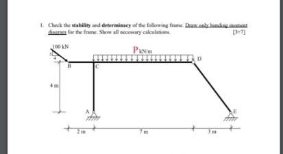 Solved 1. Check the stability and determinacy of the | Chegg.com