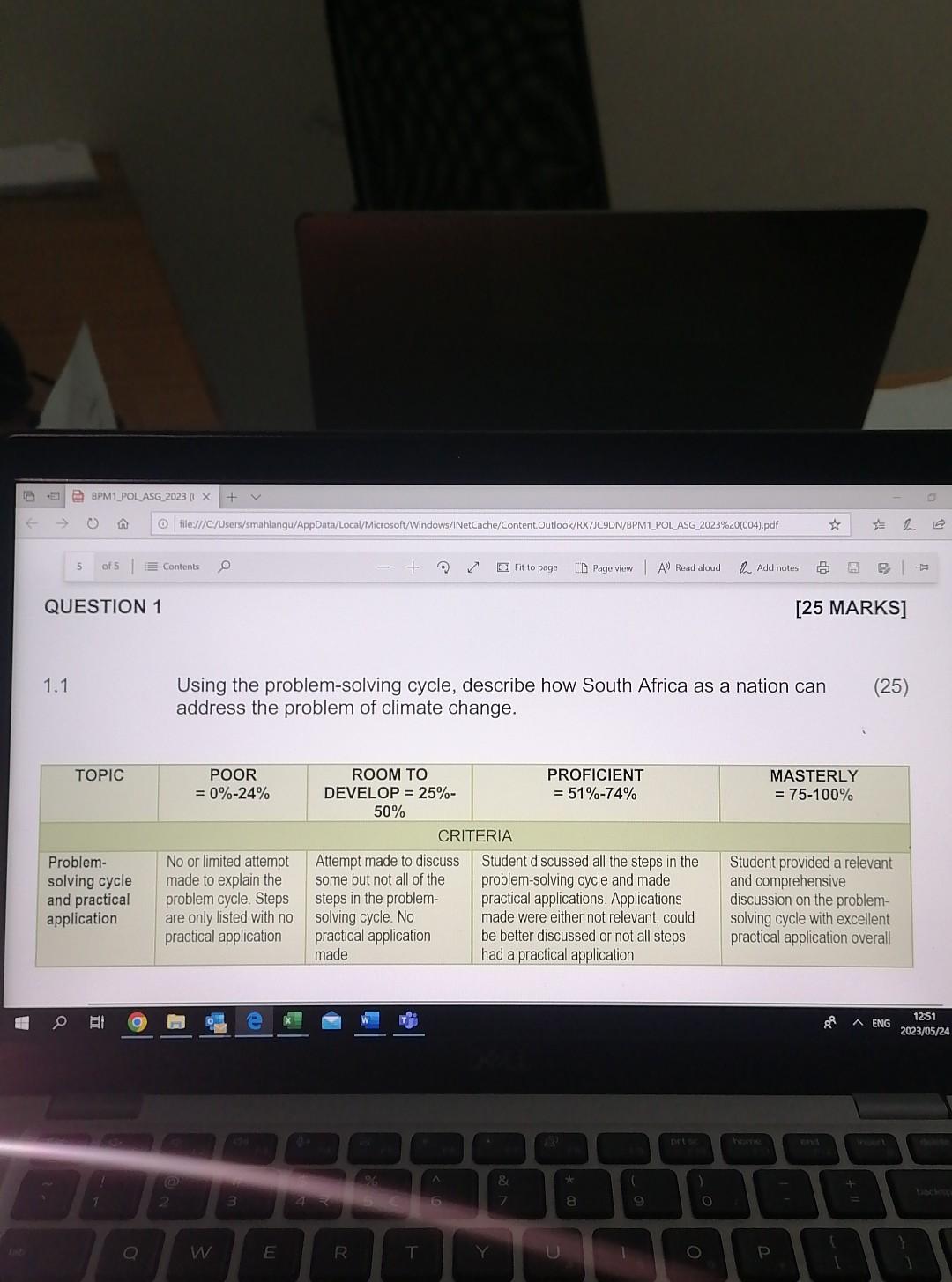 Solved Using the problem-solving cycle, describe how South | Chegg.com