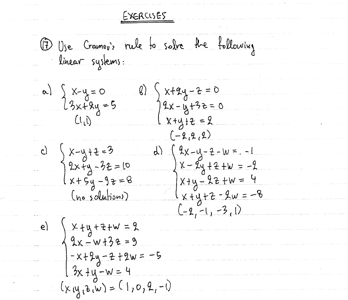 Solved Please Help me do these following linear systems | Chegg.com