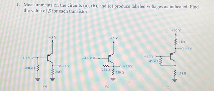 Solved Measurements on the circuits (a), (b), and (c) | Chegg.com