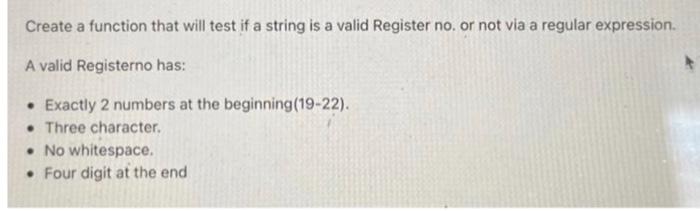 Solved Write java program for this. Don't use regular | Chegg.com