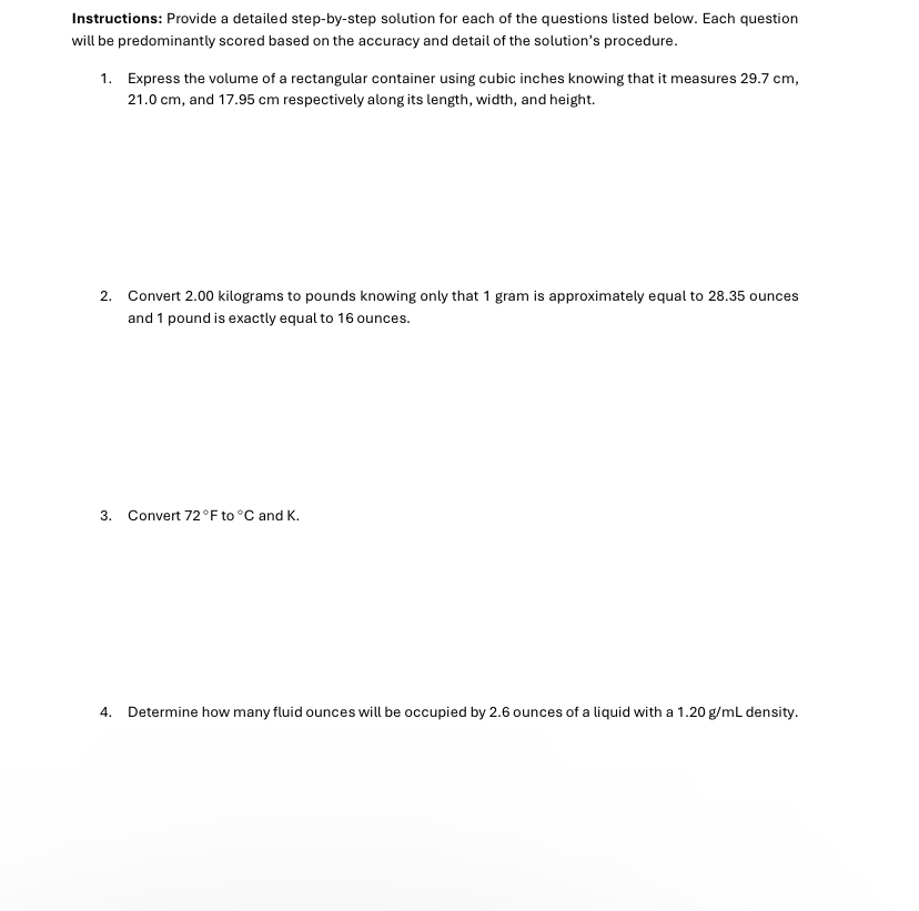 Solved Instructions: Provide a detailed step-by-step | Chegg.com