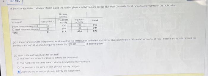 Solved minisimin amount" of vitarin. C recuired in their | Chegg.com
