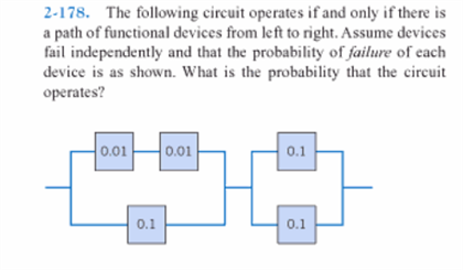 Solved The following circuit operates if and only if there | Chegg.com