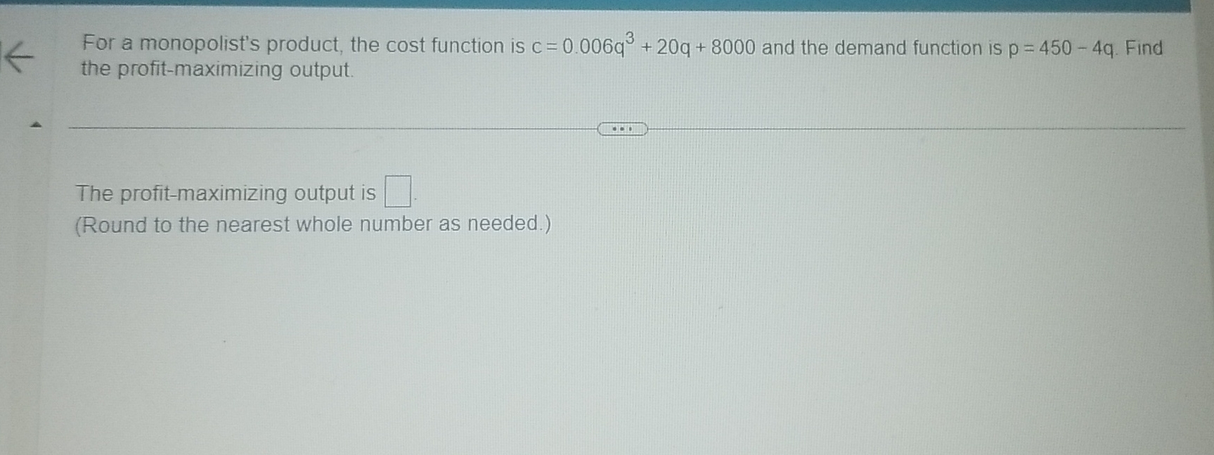 Solved For a monopolist's product, the cost function is | Chegg.com