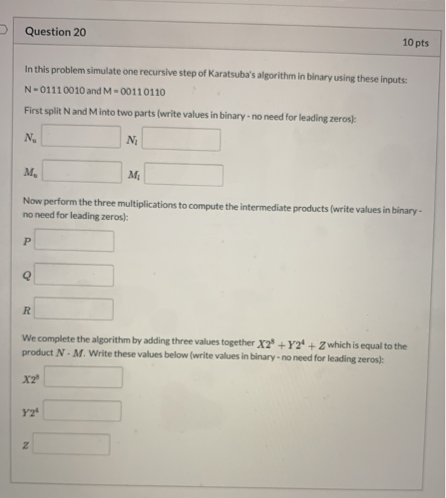 Solved This is Algorithms Please just give only the answer | Chegg.com