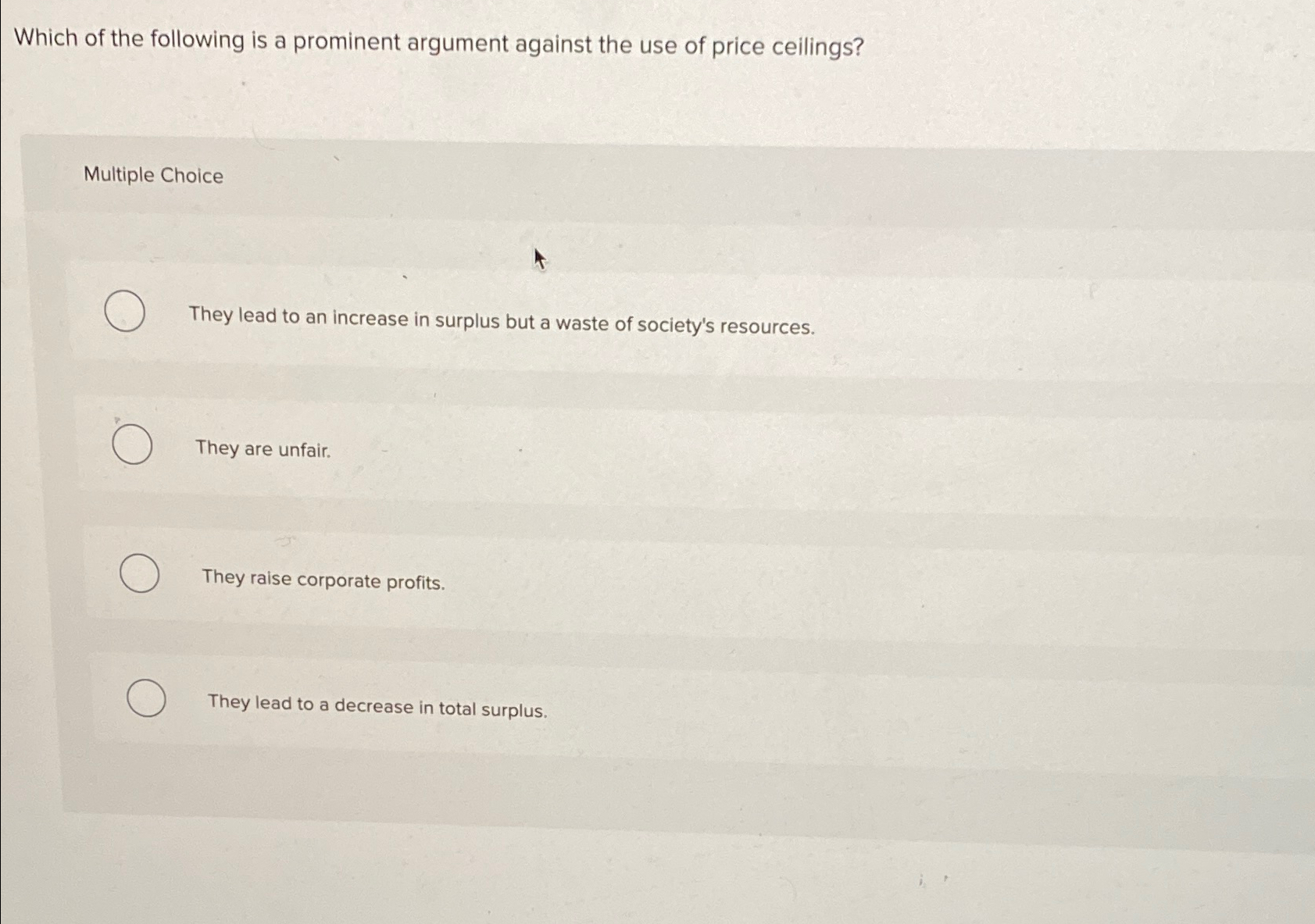 Solved Which of the following is a prominent argument | Chegg.com