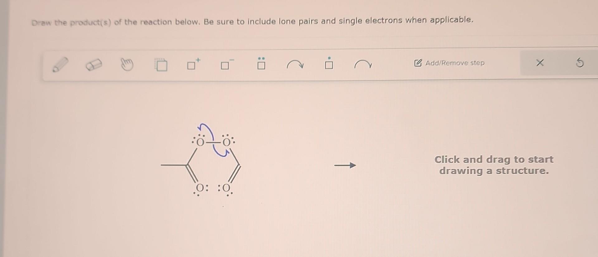 Solved Draw the product(s) of the reaction below. Be sure to | Chegg.com