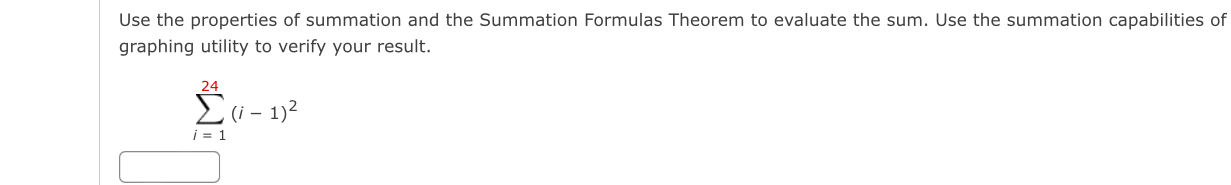 Solved Use the properties of summation and the Summation | Chegg.com