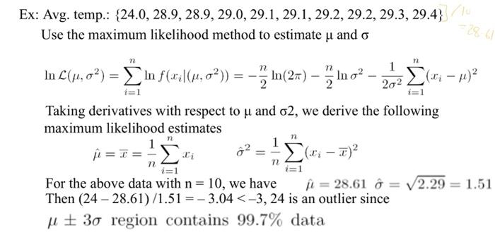 Solved how to solve this question? Detection Univariate | Chegg.com