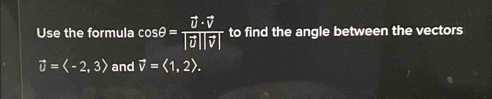 Solved Use the formula | Chegg.com
