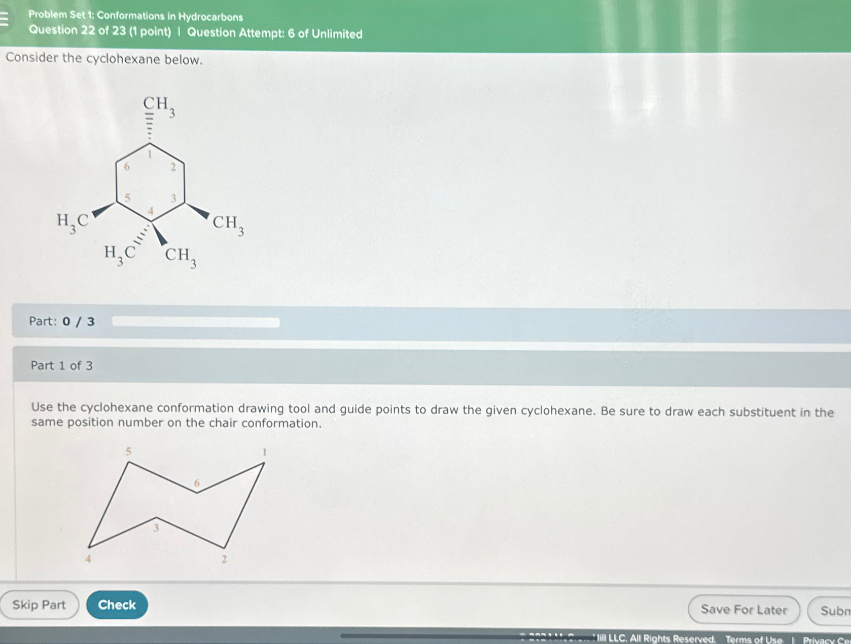 Solved Problem Set 1: Conformations in HydrocarbonsQuestion | Chegg.com