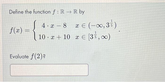 Solved Define the function f:R→R by | Chegg.com Solved Define the function f:R→R by | Chegg.com