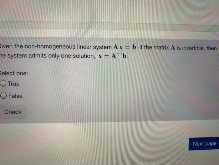 Solved A matrix is singular if its determinant is zero. | Chegg.com