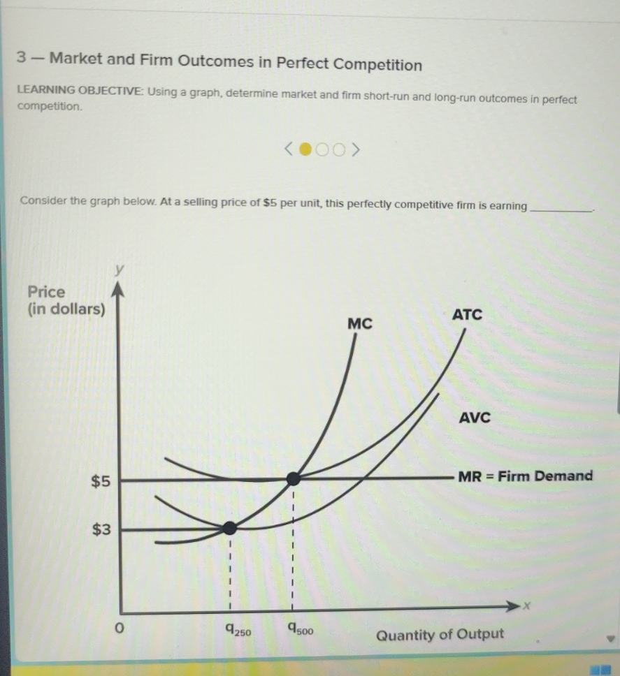 Solved 3 - ﻿Market and Firm Outcomes in Perfect | Chegg.com