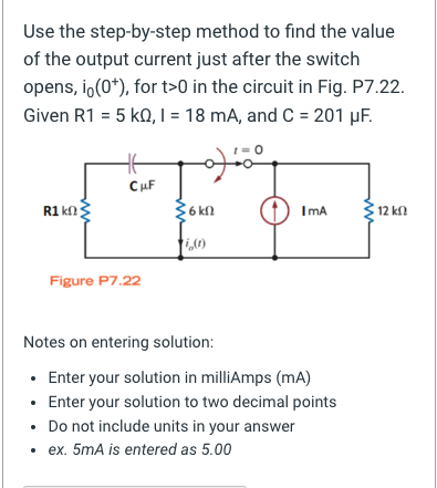 Solved Use the step-by-step method to find the valueof the | Chegg.com