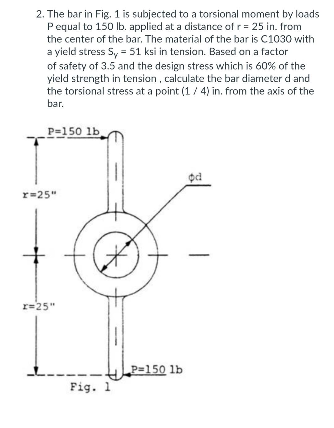 Solved this is for machine design 1, please read the | Chegg.com