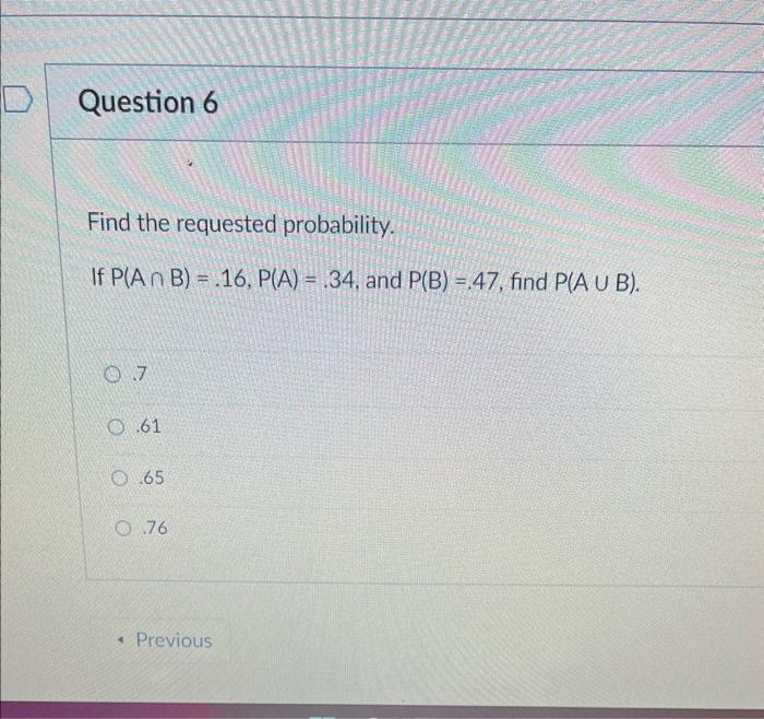 Solved Find the requested probability. If | Chegg.com