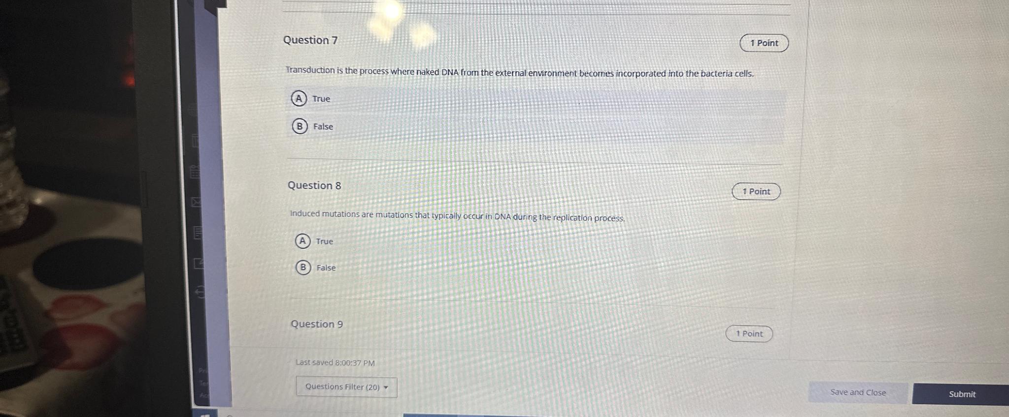 Solved Question 71 ﻿PointTransduction is the process where | Chegg.com