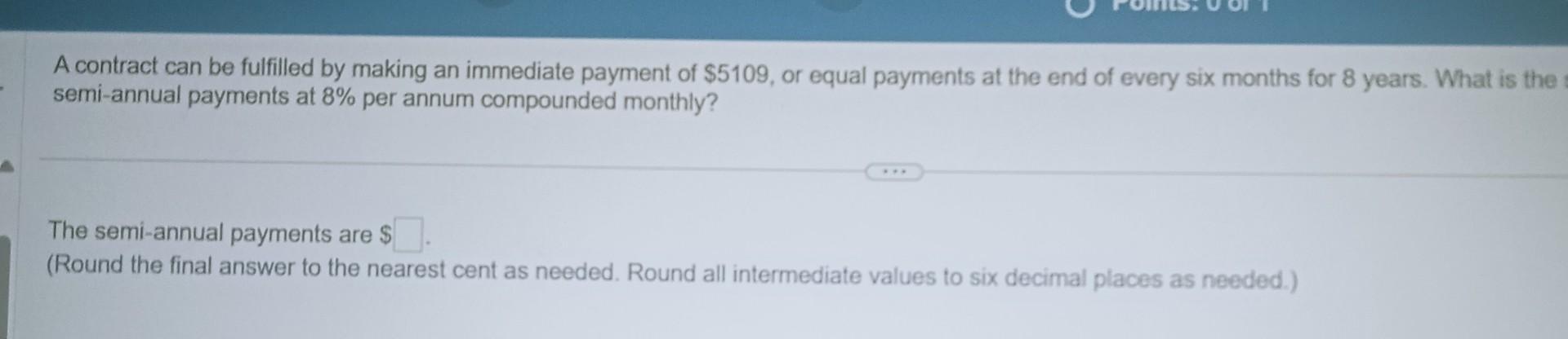 Solved A contract can be fulfilled by making an immediate | Chegg.com