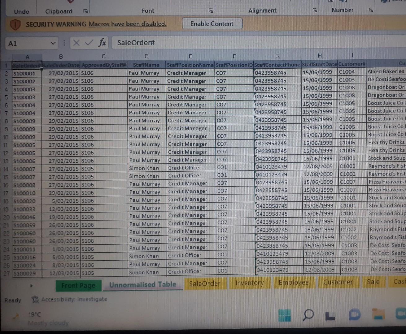 Solved Undo Clipboard Font IN Alignment Number SECURITY | Chegg.com