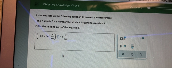 Solved POBMZREN Objective Knowledge Check Question 3 A | Chegg.com