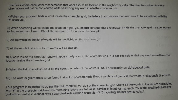 Solved the question below needs to be solved in c | Chegg.com