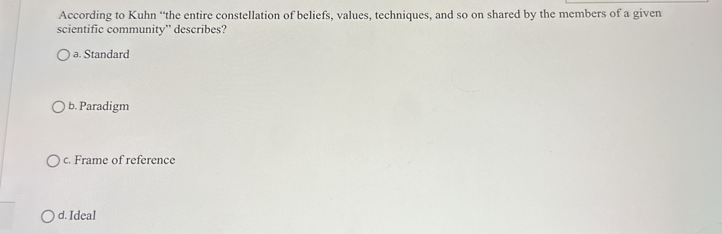 Solved 2526Describe Descartes Innate ideas.According to Kuhn | Chegg.com