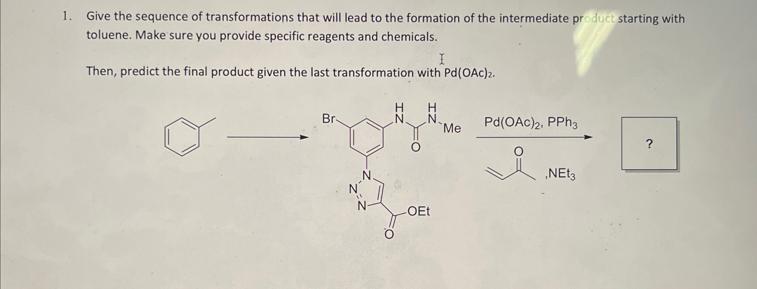 Solved Give the sequence of transformations that will lead | Chegg.com