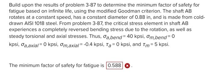 Solved Build Upon The Results Of Problem 3−87 To Determine