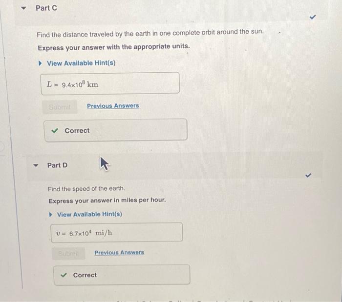 Find the distance between the two positions. Express | Chegg.com