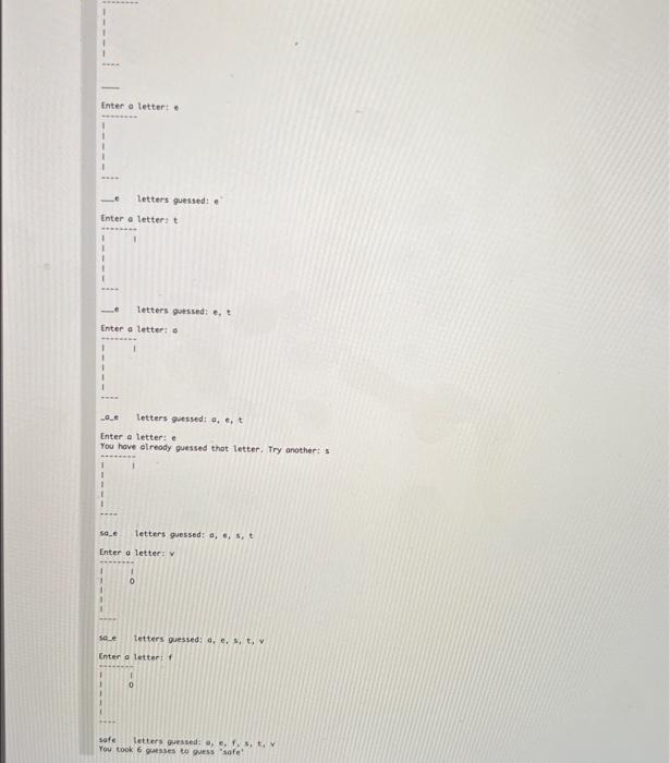 Solved 1) [20 marks] Write a function named enter guess | Chegg.com