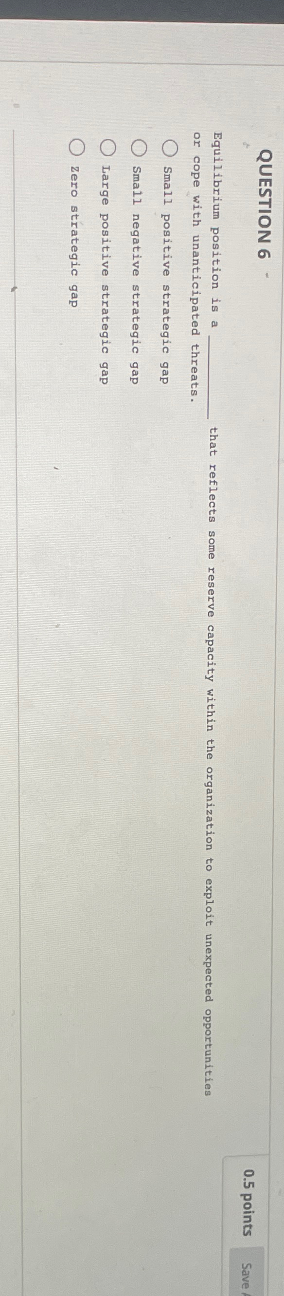 Solved QUESTION 60.5 ﻿pointsEquilibrium position is a that | Chegg.com