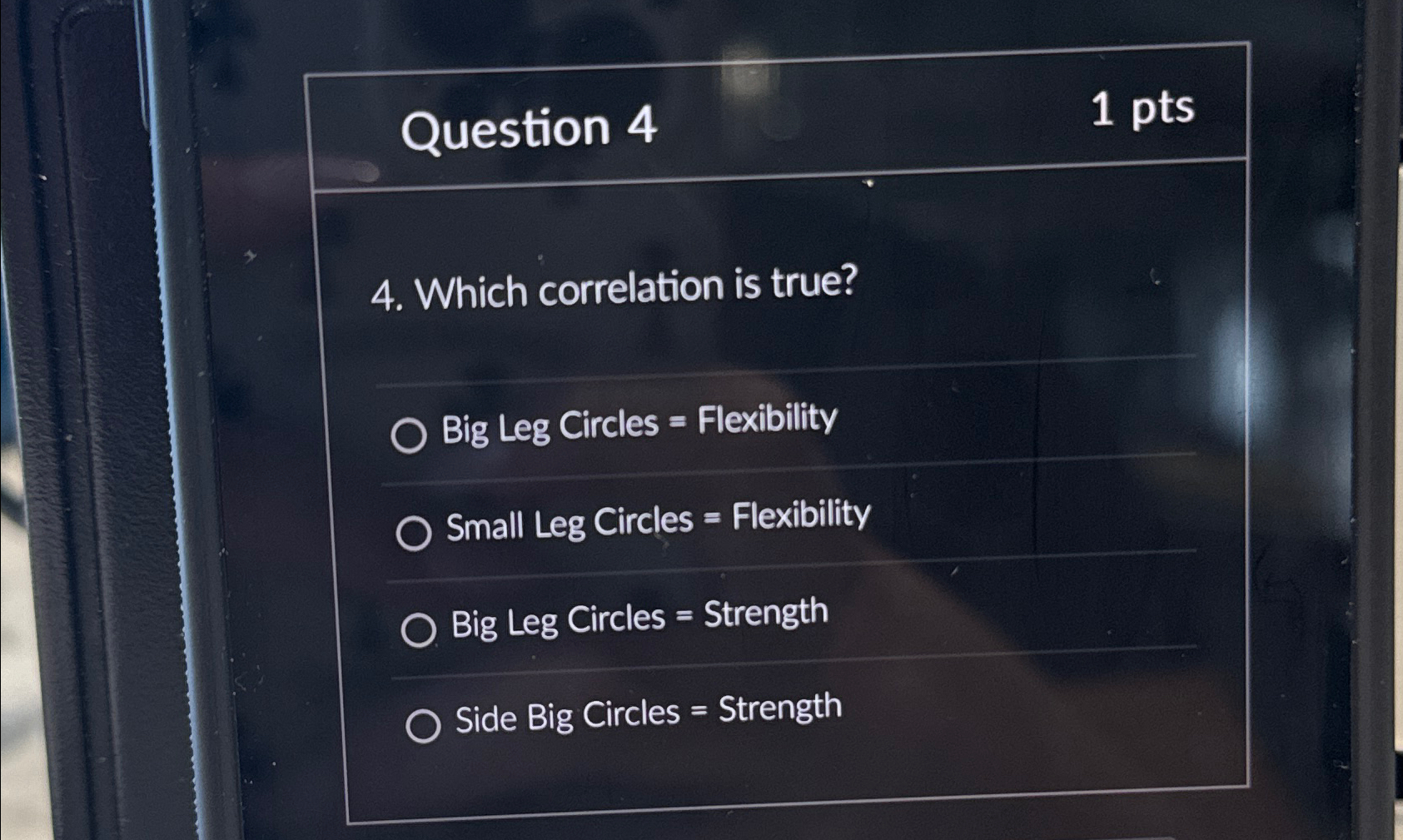Solved Question 41 ﻿pts4 ﻿which Correlation Is Truebig Leg