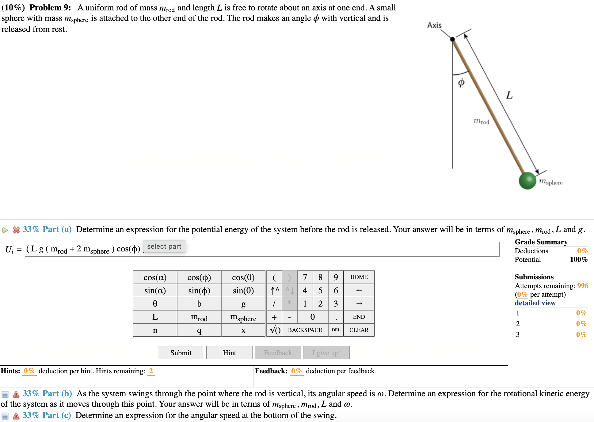 Solved physics hw question.. please help me | Chegg.com