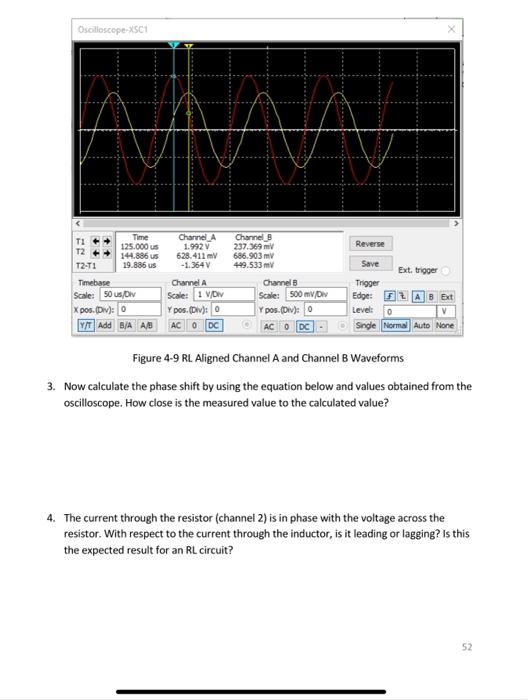 Solved 1. Build the RL circuit shown in Figure 4-6. Using | Chegg.com