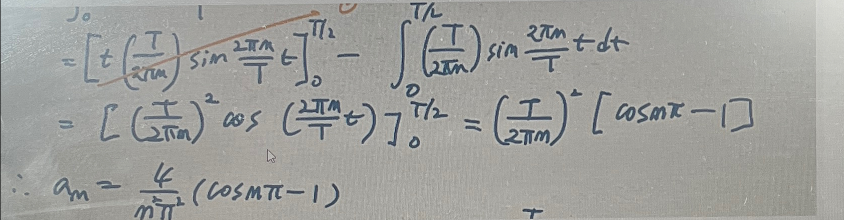 Solved Please show and explain why this integral results in | Chegg.com