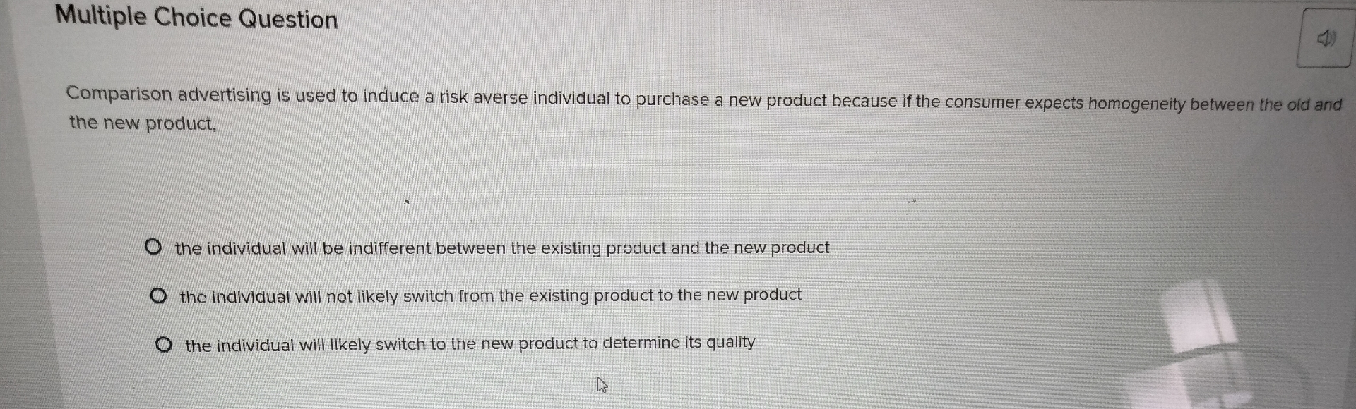 Solved Multiple Choice QuestionComparison advertising is | Chegg.com