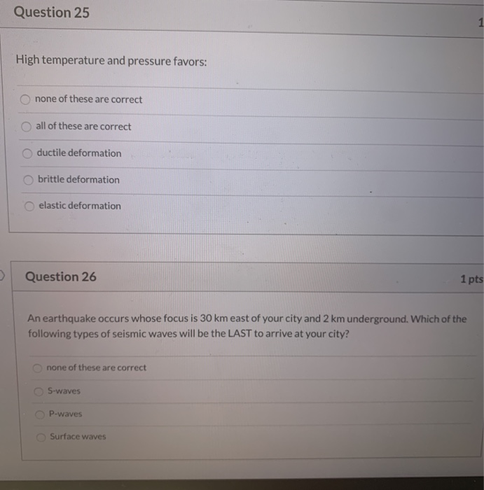 Solved Question 25 High temperature and pressure favors: | Chegg.com
