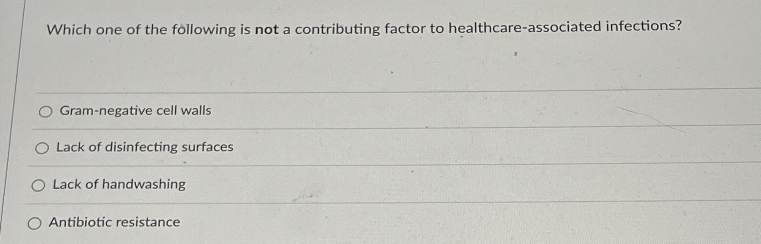 Solved Which one of the following is not a contributing | Chegg.com
