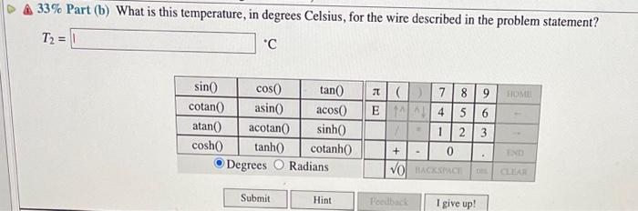 Solved ρ(T)=ρ0[1+a(T−T0)] Where a is the temperature | Chegg.com