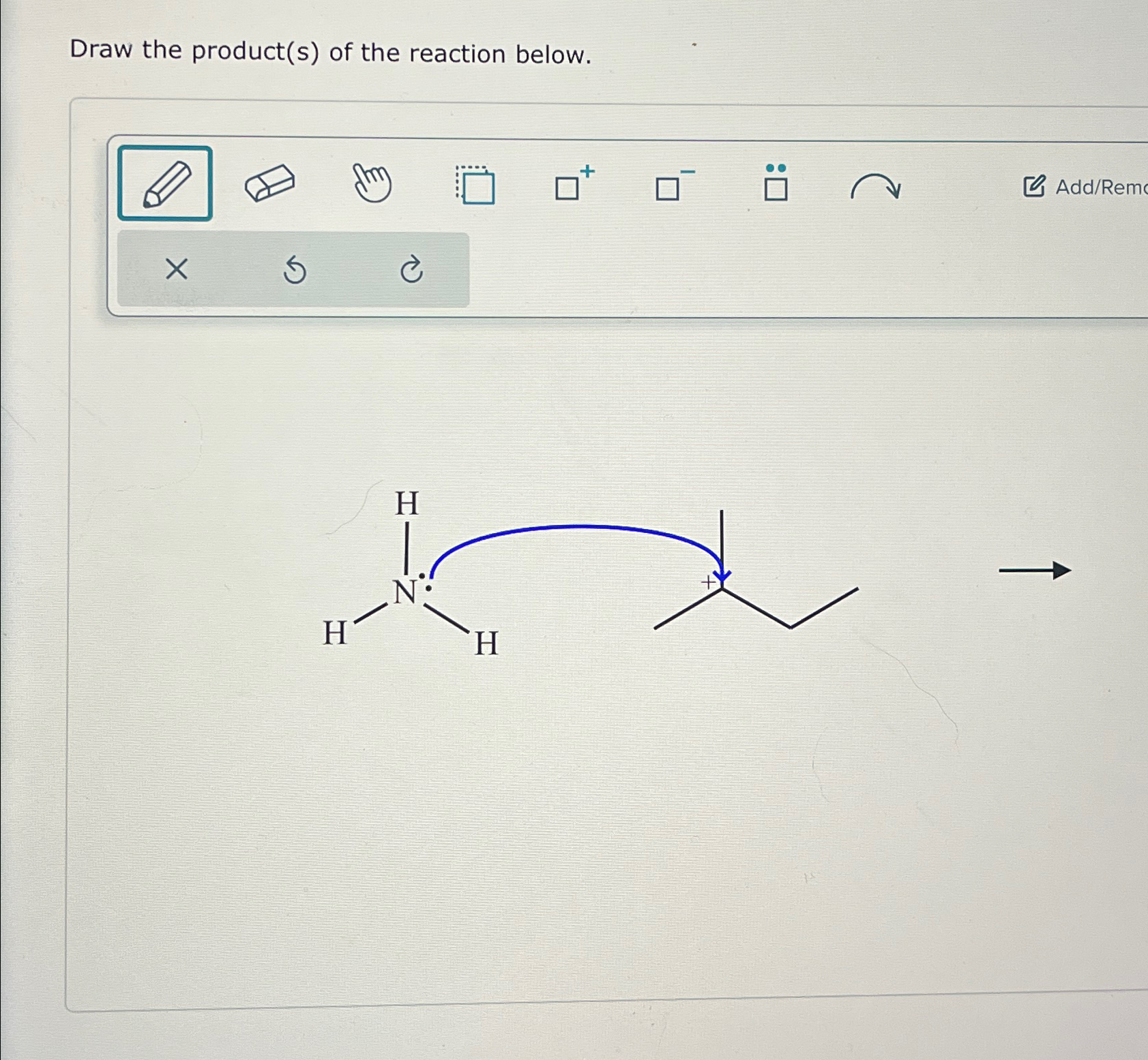 Solved Draw the product(s) ﻿of the reaction below. | Chegg.com
