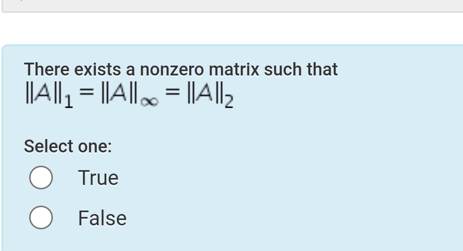 Solved There exists a nonzero matrix such | Chegg.com