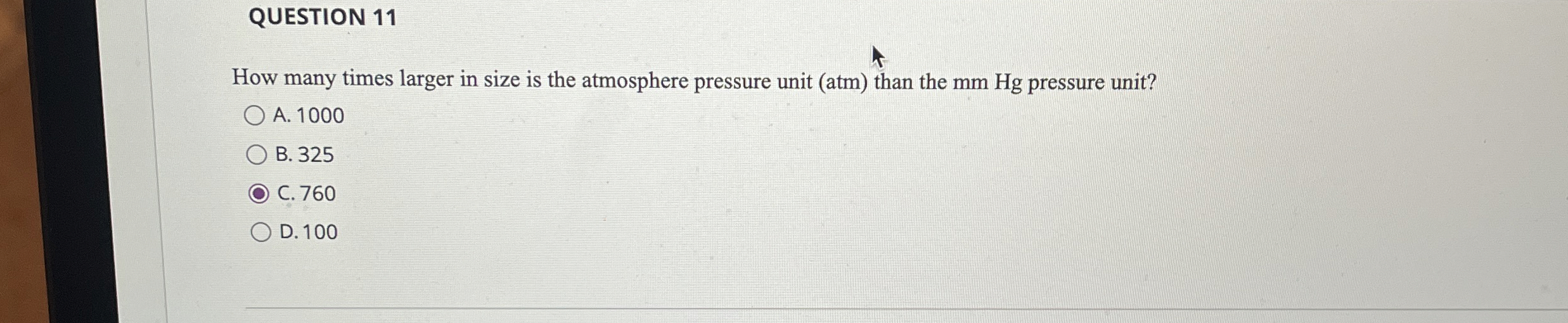 Solved QUESTION 11How many times larger in size is the | Chegg.com