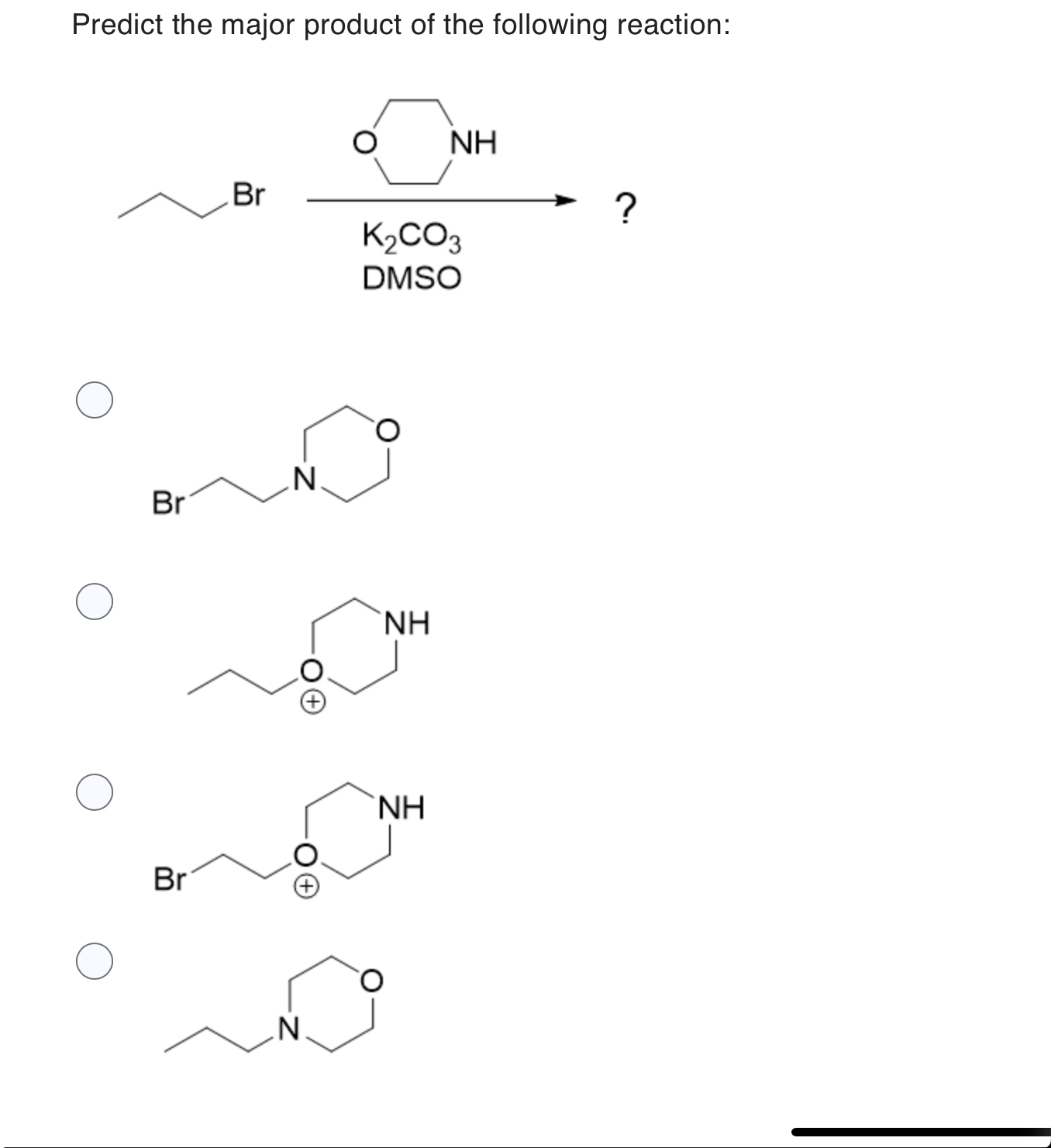 Solved Predict the major product of the following reaction: | Chegg.com